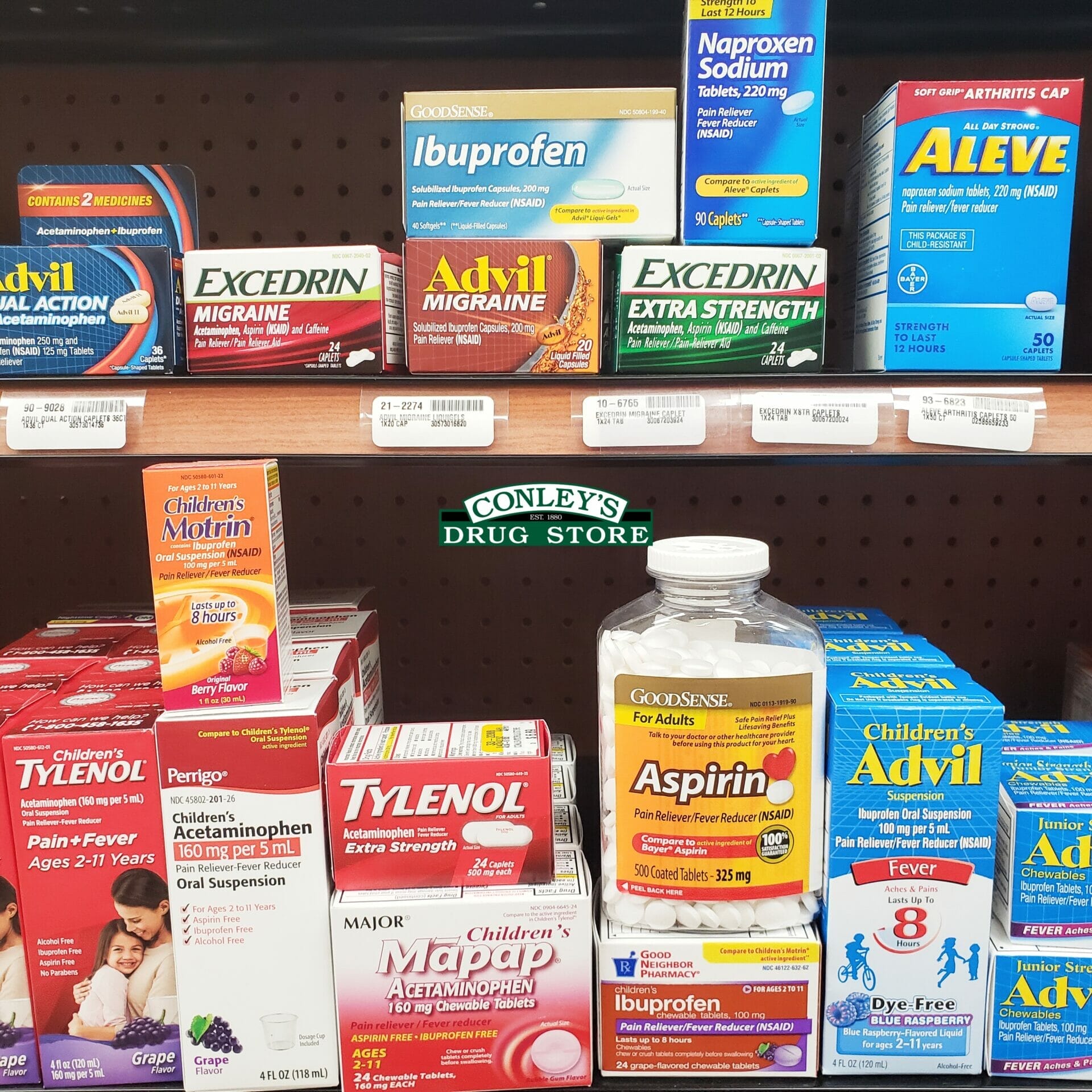 analgesicslogo – Conley's Drug Store Ipswich